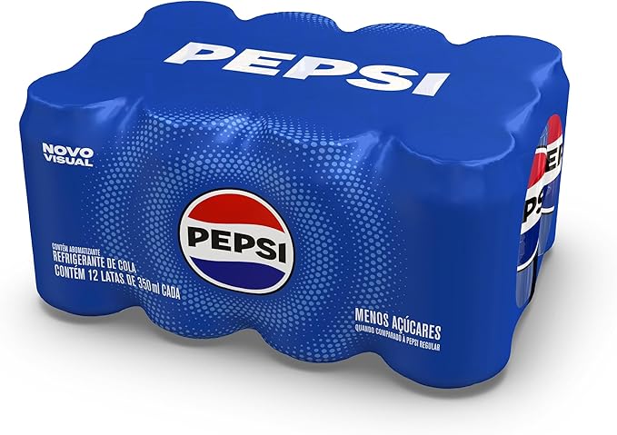Pack de Refrigerante Pepsi Lata 350ML 12 Unidades em Promoção no Oferta ...