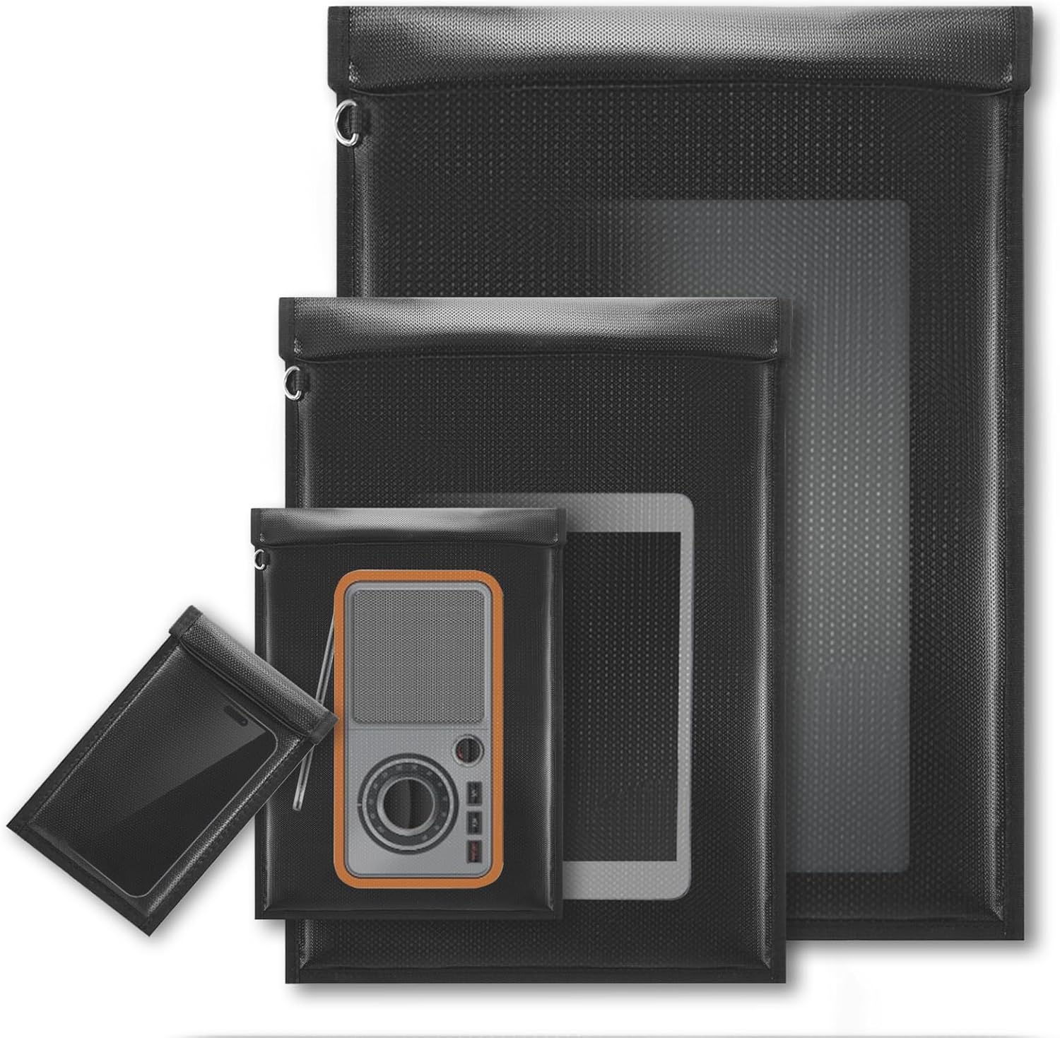 Amazon.com: 4 Pack Faraday Bags, Faraday Cage for Laptops, Tablet ...