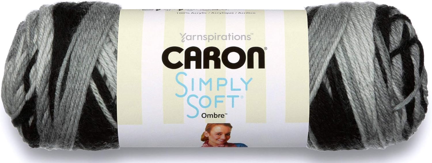 Amazon.com: Caron Simply Soft Ombre-141g-Stormy Weather