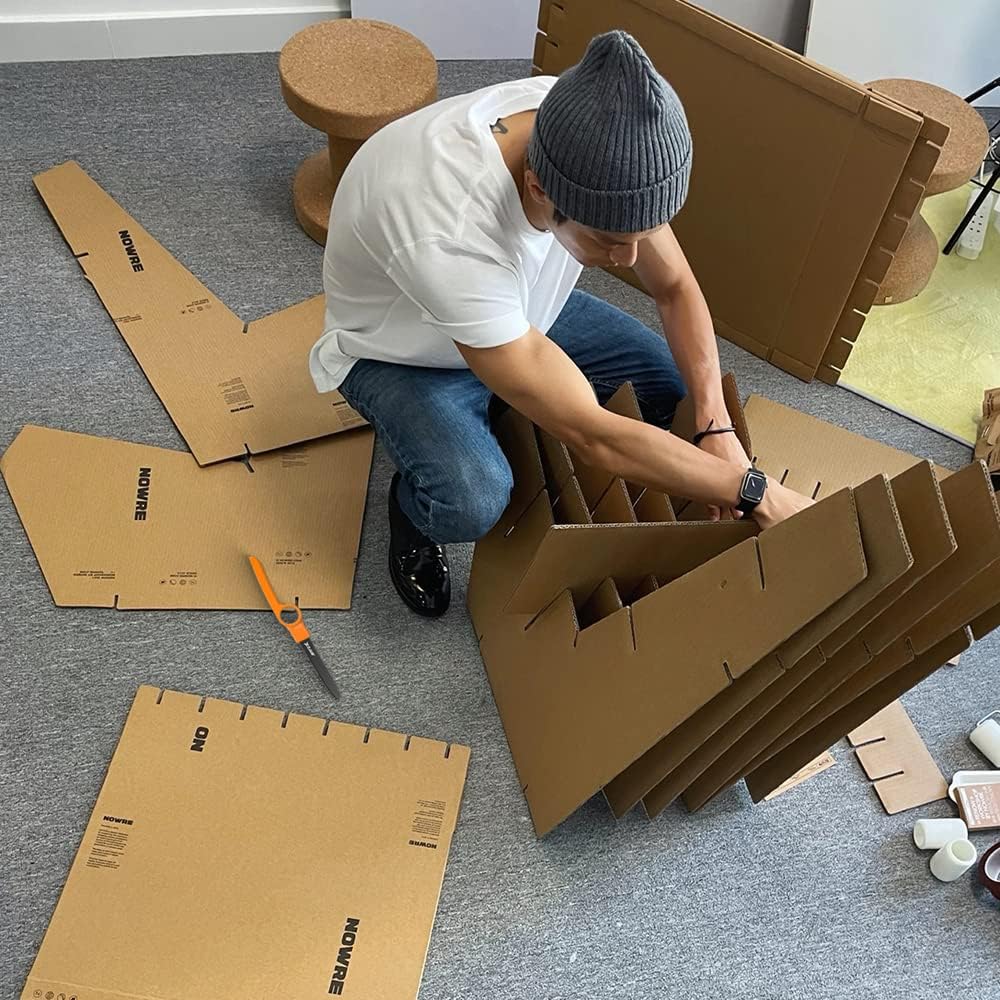 Buy SAFEX Corrugated Cardboard Cutter, Safety Box Cutter with Ergonomic ...