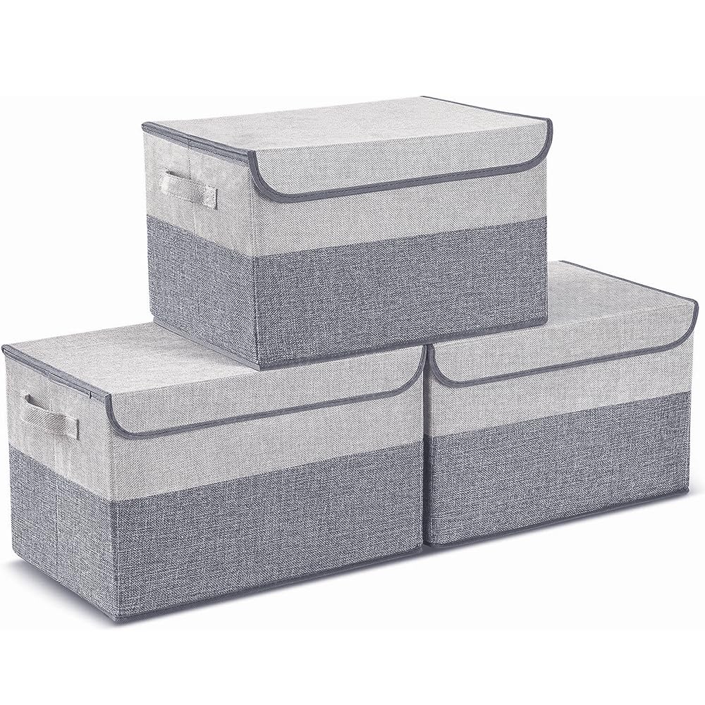 3 Piezas Caja de Almacenamiento Plegable,cajas de almacenamiento de ...