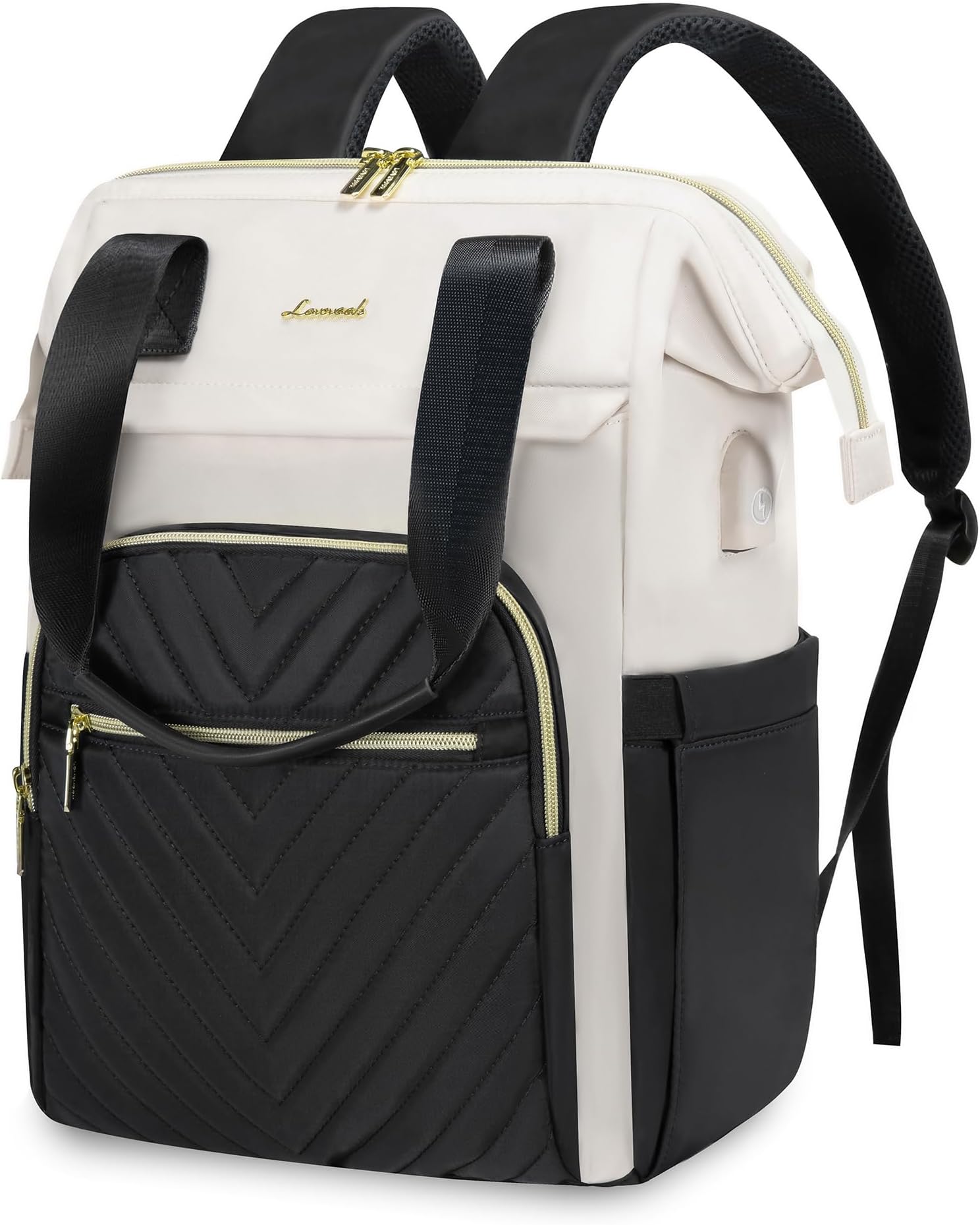 Amazon.com: LOVEVOOK Laptop Backpack for Women, Water Resistant Travel ...