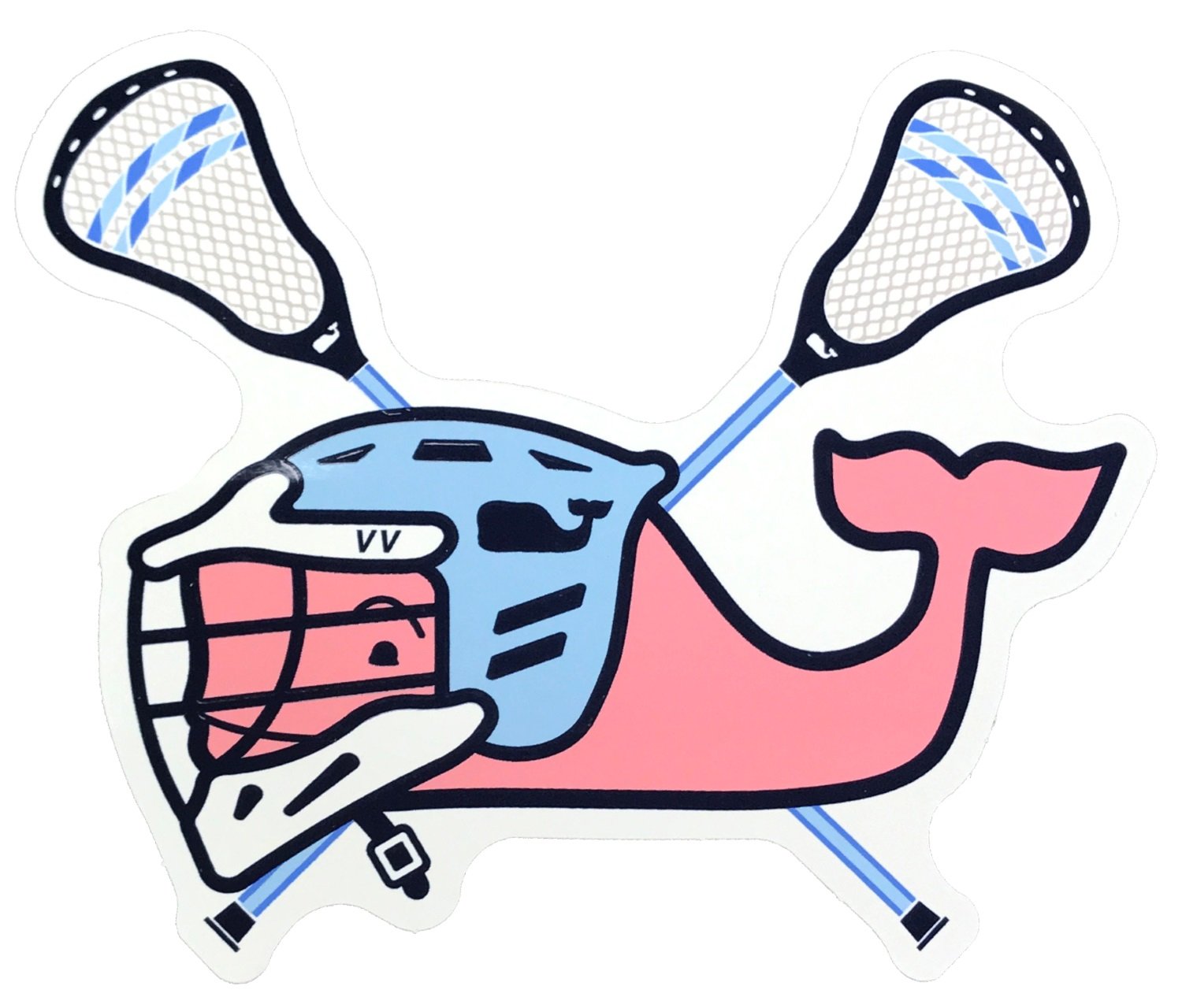 Vineyard Vines Whale Sticker