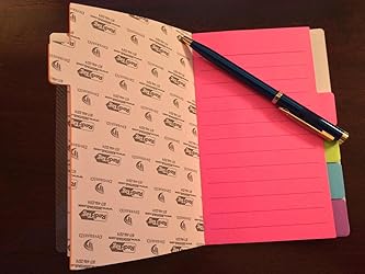 Redi-Tag-Divider Sticky Notes 60 Ruled, 4 X 6-Inch, Assorted Neon ...