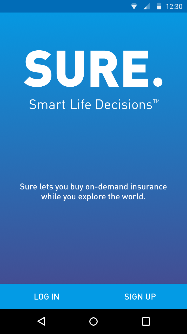 Sure - Insurance On-Demand - App on the Amazon Appstore