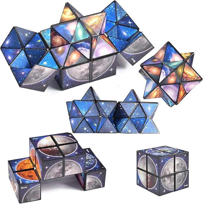 Sternenklar Zauberwürfel Infinity Set - 2 in 1 Magic Puzzle Cube für ...