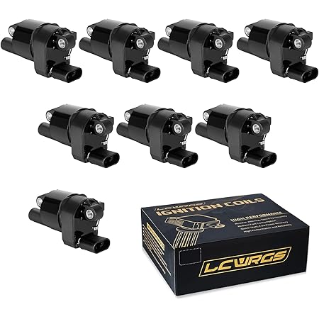 Amazon.com: Set of 8 Round Ignition Coil Pack for 4.8 5.3 6.0 V8 Chevy ...
