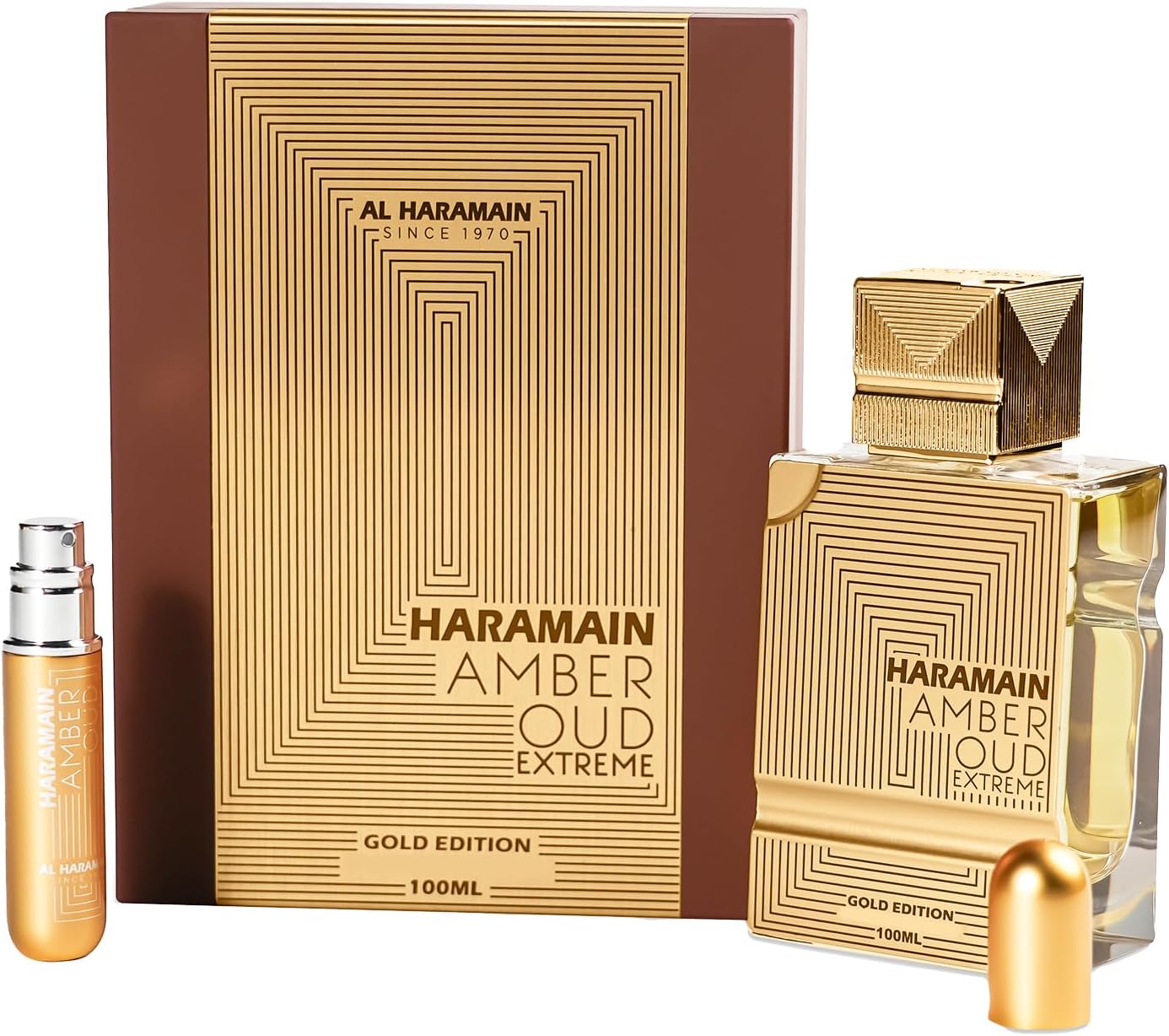 Amazon.com : Al Haramain Amber Oud - Gold Edition Extreme - Perfume for ...