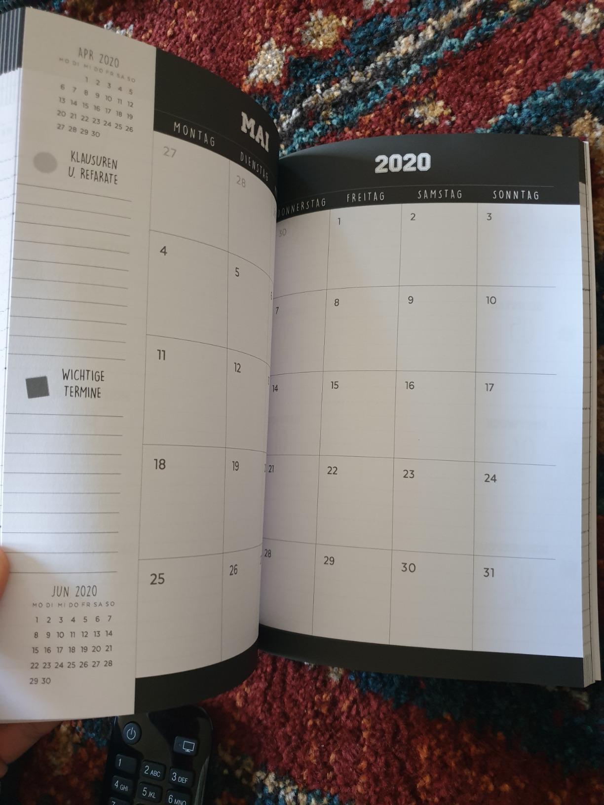 Studienplaner 2019 - 2020: Ein Studienplaner, Semesterkalender und ...