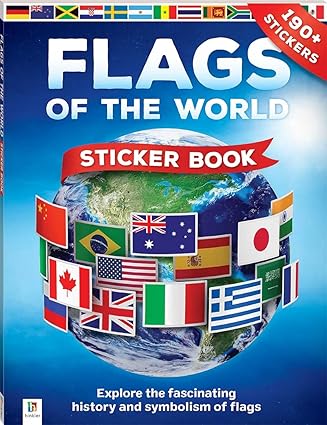 Flags of the World Sticker Book : Pty Ltd, Hinkler: Amazon.co.uk: Books
