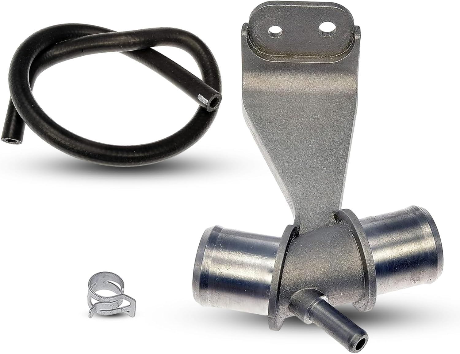 Amazon.com: Aluminium Engine Coolant Water Outlet Pipe Radiator ...