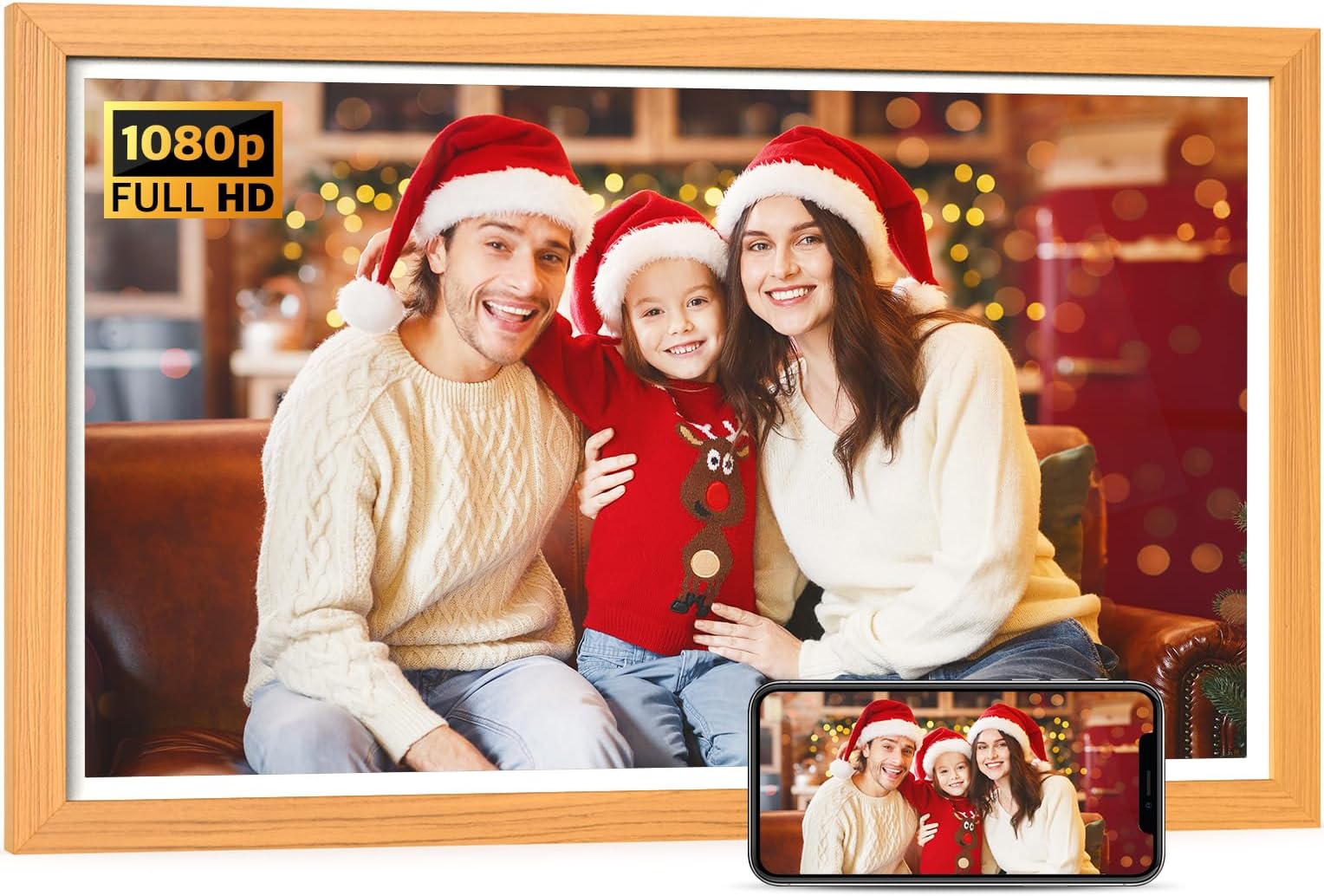 Amazon.com : Large Digital Photo Frame Smart-Digital-Picture-Frame - 21 ...