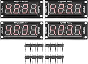 Amazon.com: 4 Digital Tube, LED Display Digit Tube, 7 Segments Digital ...