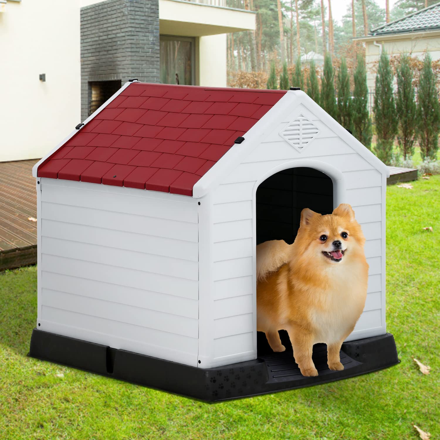 Run Style Dog House Ventilation ICC Low Profile Roof Vent Motorized