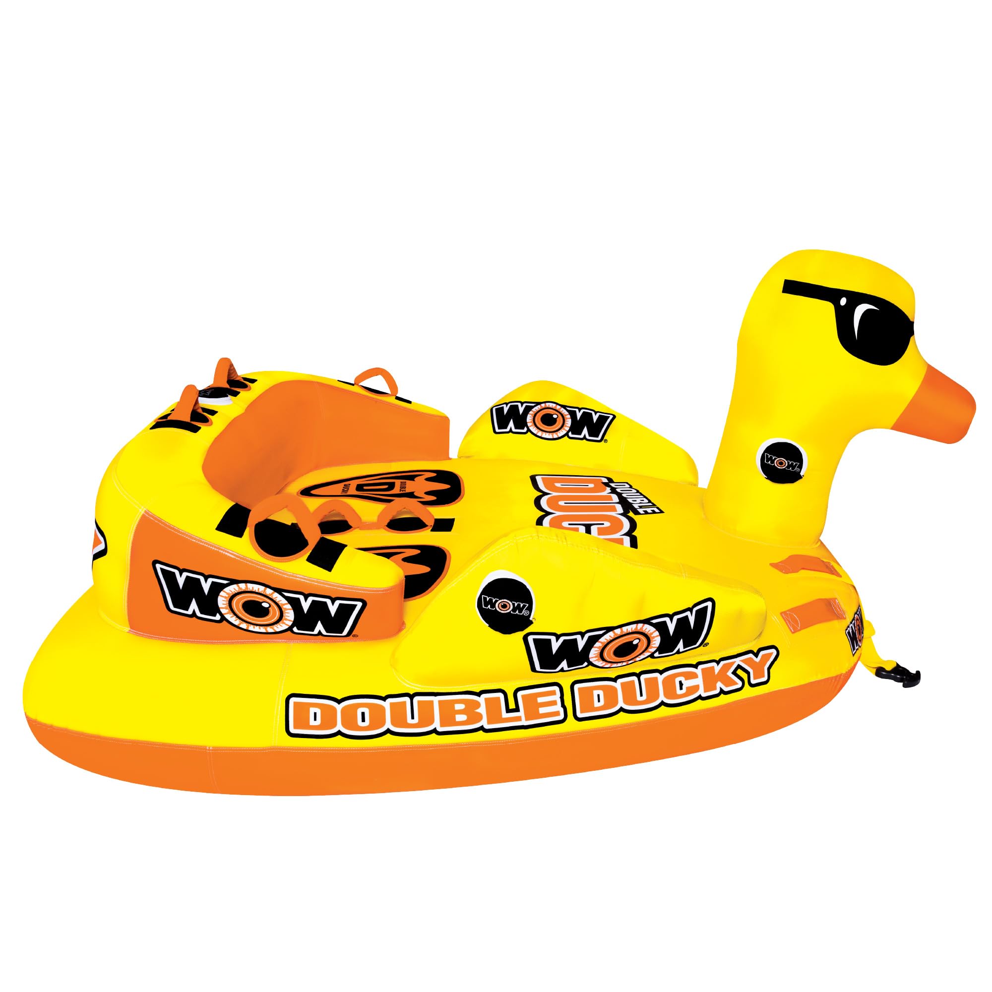 Snapklik.com : Double Ducky Towable Deck Tube For Boating 1-2 Person ...