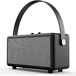 Amazon.com: Portable Bluetooth Retro Speaker, Wireless Stereo Speakers ...