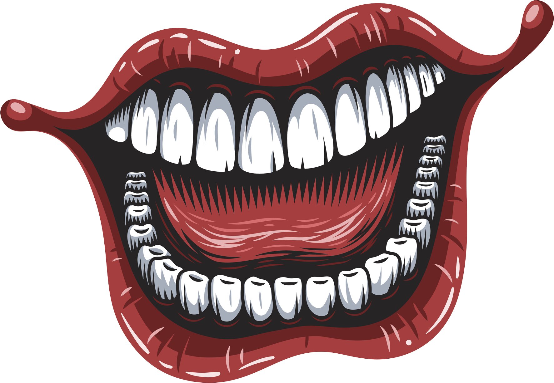 Teeth Smile Cartoon