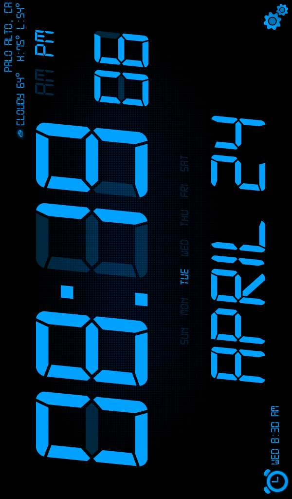 Alarm Clock, Weather, Nightstand (Kindle Tablet Edition):Amazon.co.uk ...