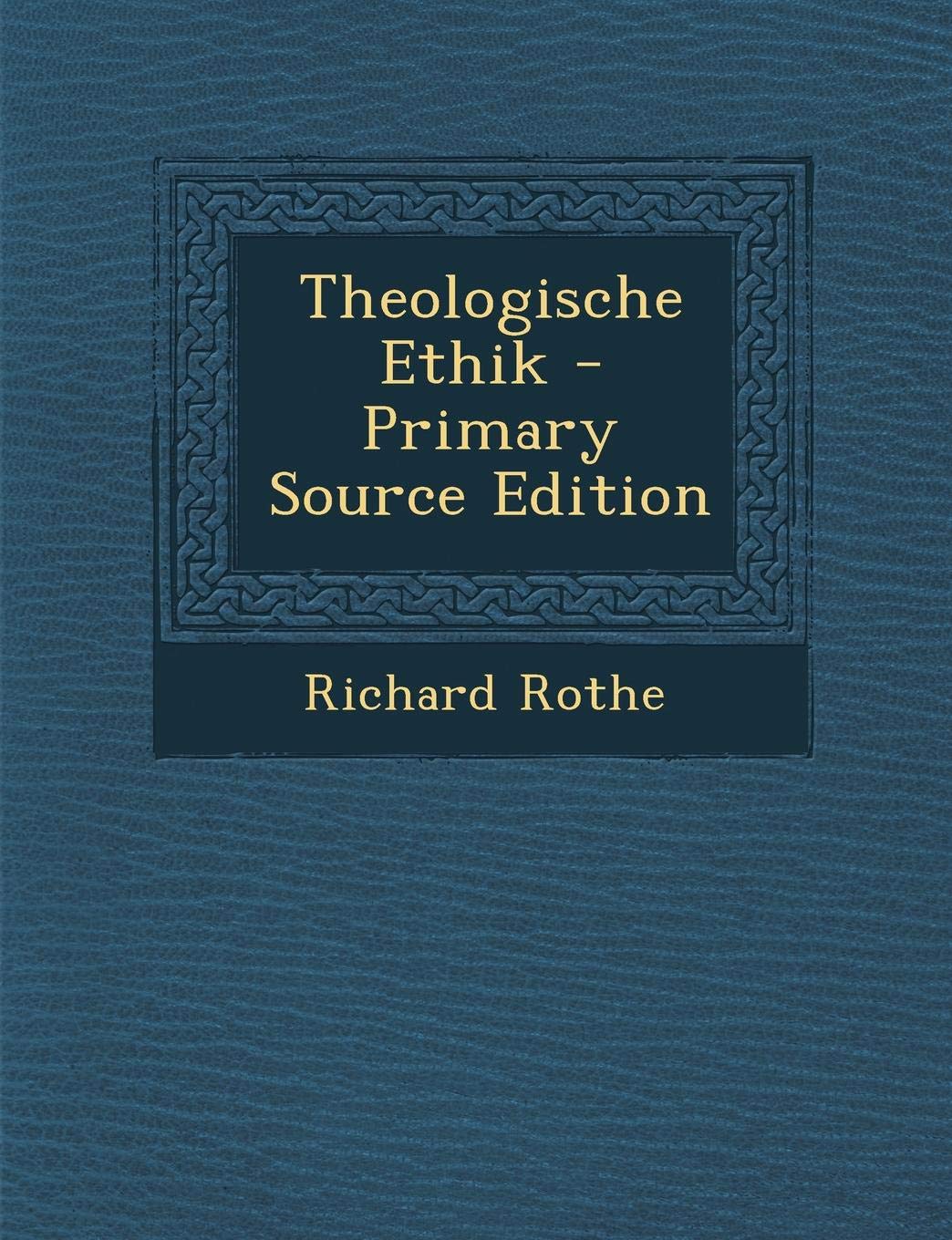 Amazon | Theologische Ethik | Rothe, Richard | Philosophy