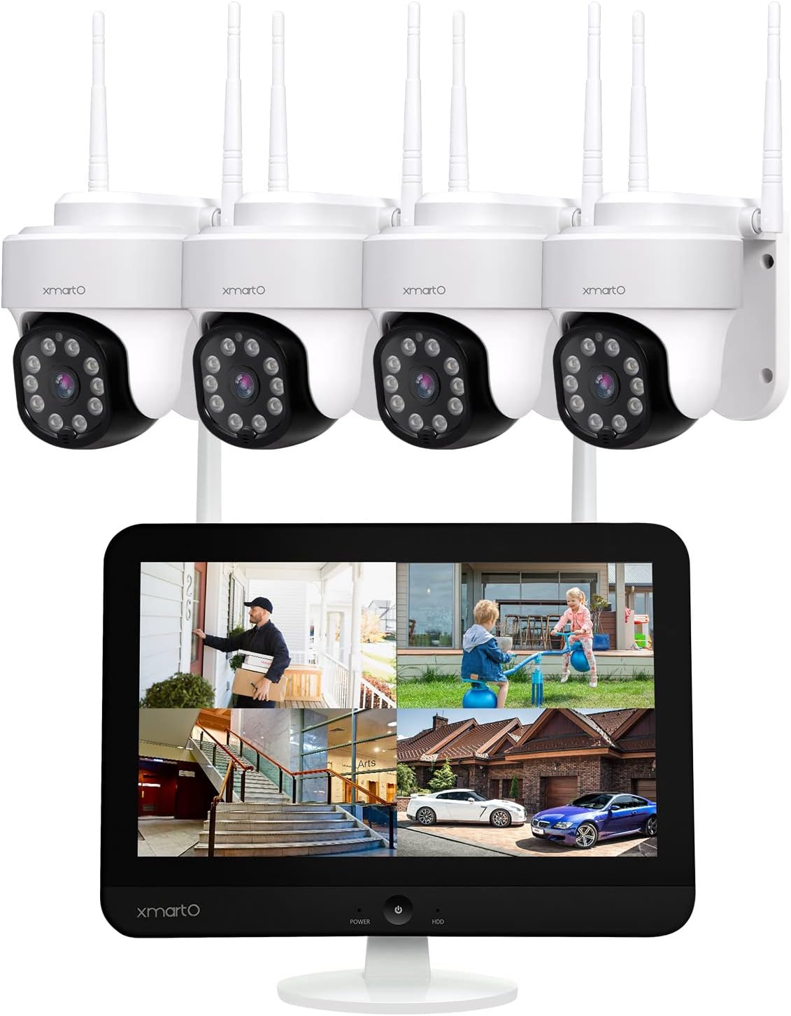 Amazon.com : [Auto-Track Camera] XMARTO 2K Auto-Track PTZ Wireless ...