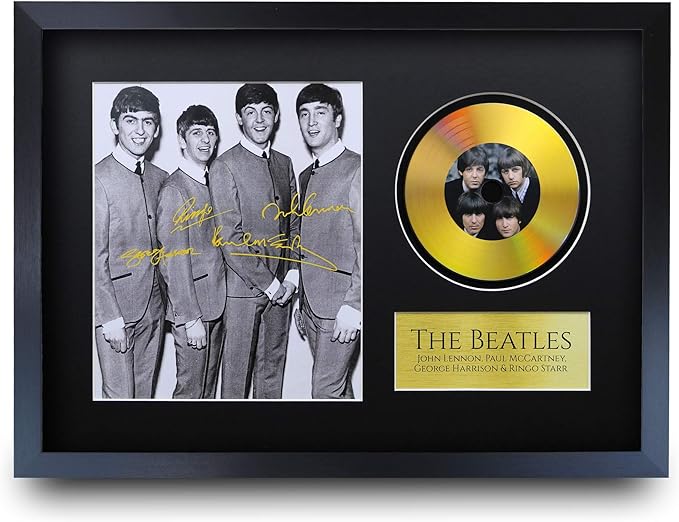 HWC Trading A3 FR Beatles John Lennon Paul McCartney George Harrison ...