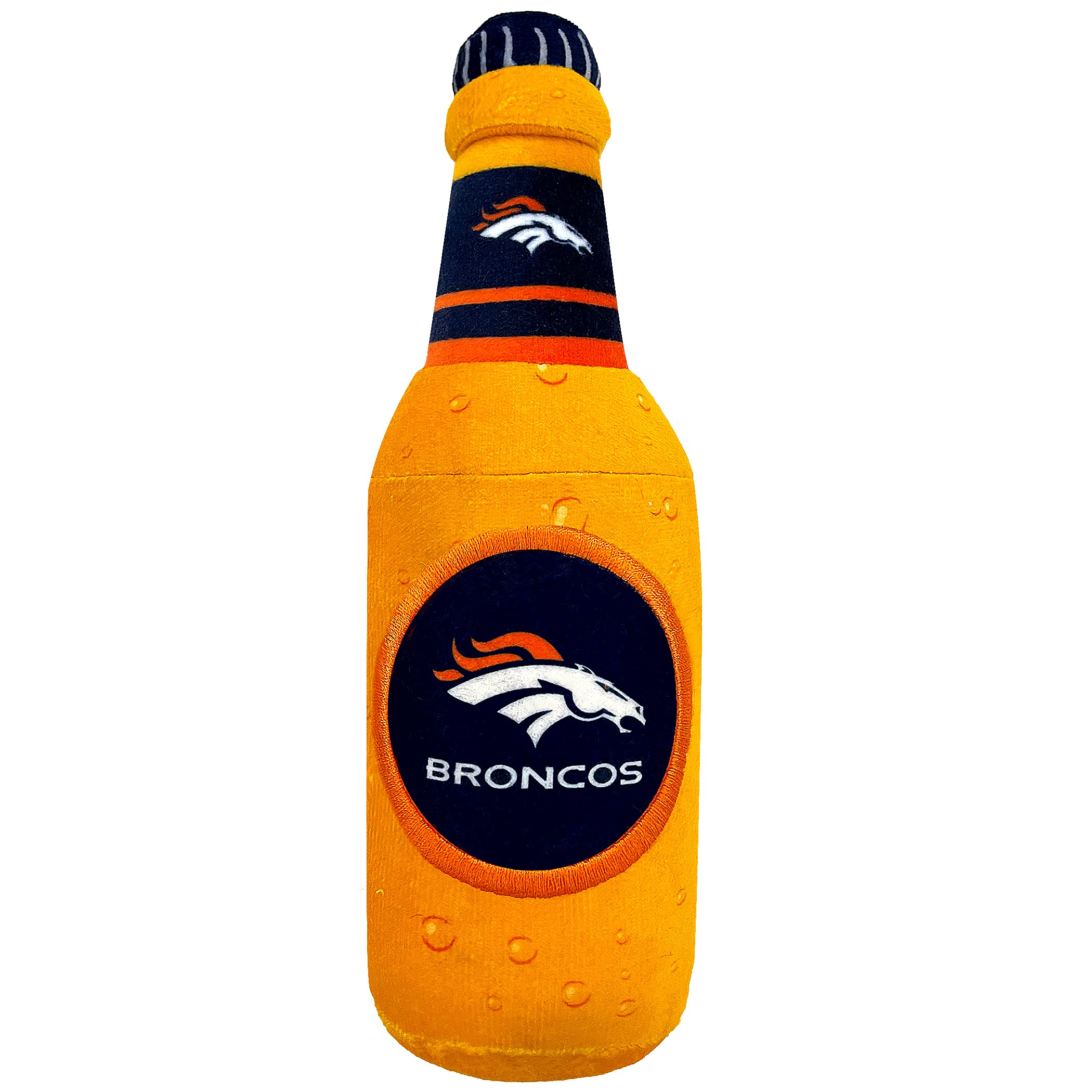 Snapklik.com : Pets First NFL Denver Broncos Beer Bottle Plush Dog ...