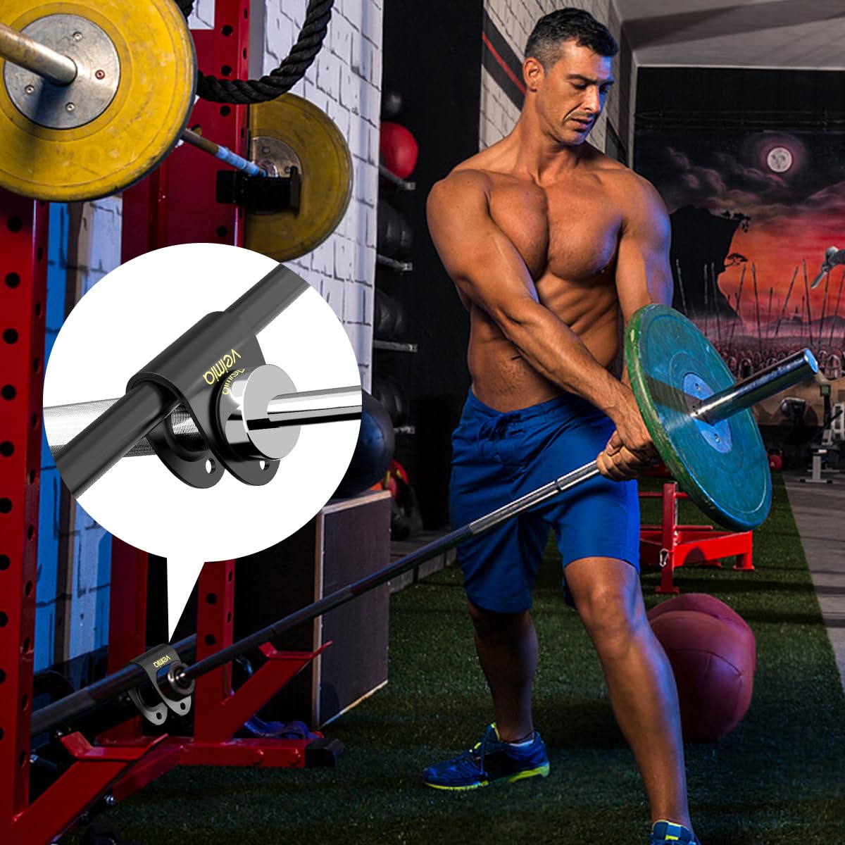 Snapklik.com : Veimia Barbell Home Gym2-Pack, Dumbbell Barbell ...