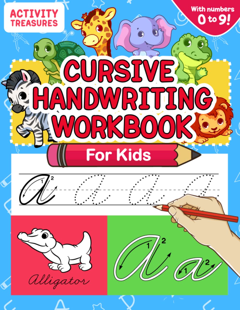 Cursive Handwriting Workbook for Kids: A Fun Practice Workbook To Learn ...