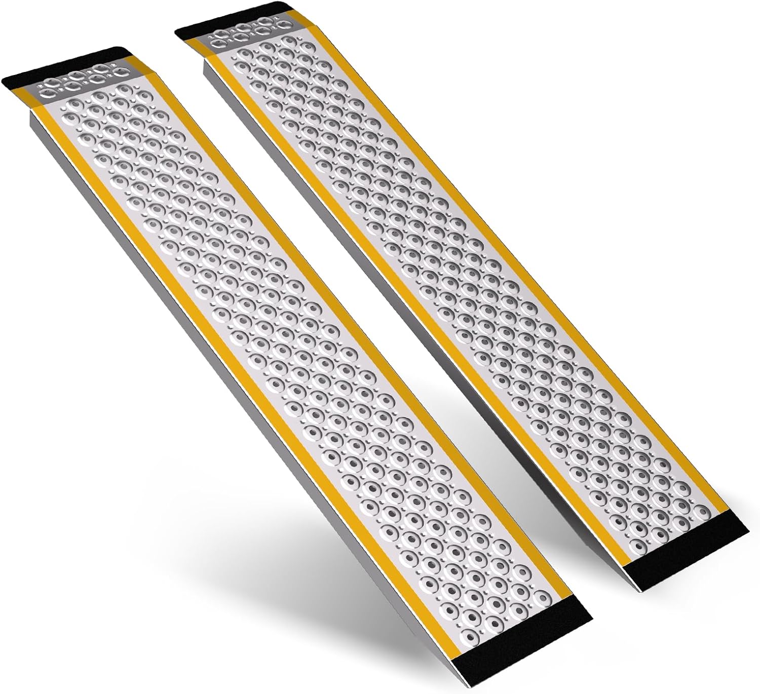 Amazon.com: Aluminum Shed Ramp 2 Pack, 47" Long Shed Ramp for Riding ...