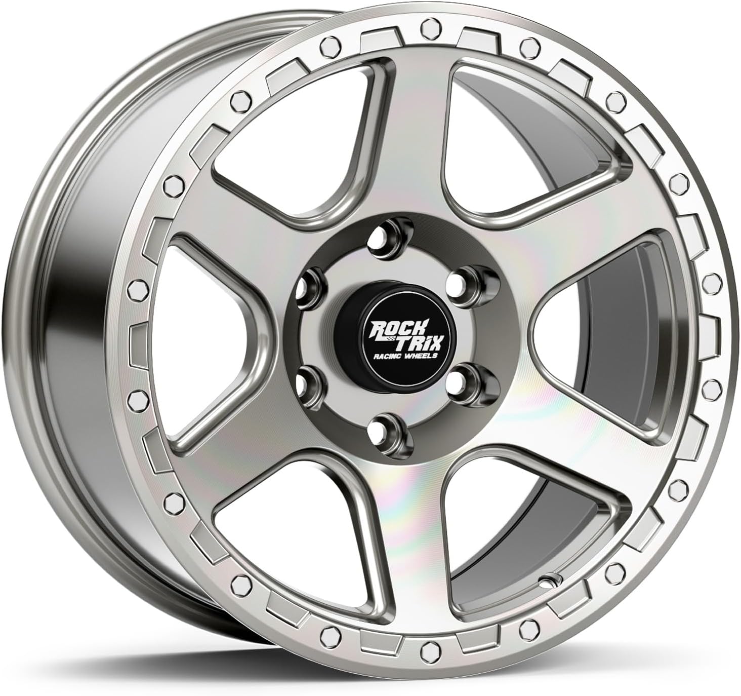 Amazon.com: RockTrix RT112 17 inch Wheel Compatible with 2009-2024 Ford ...