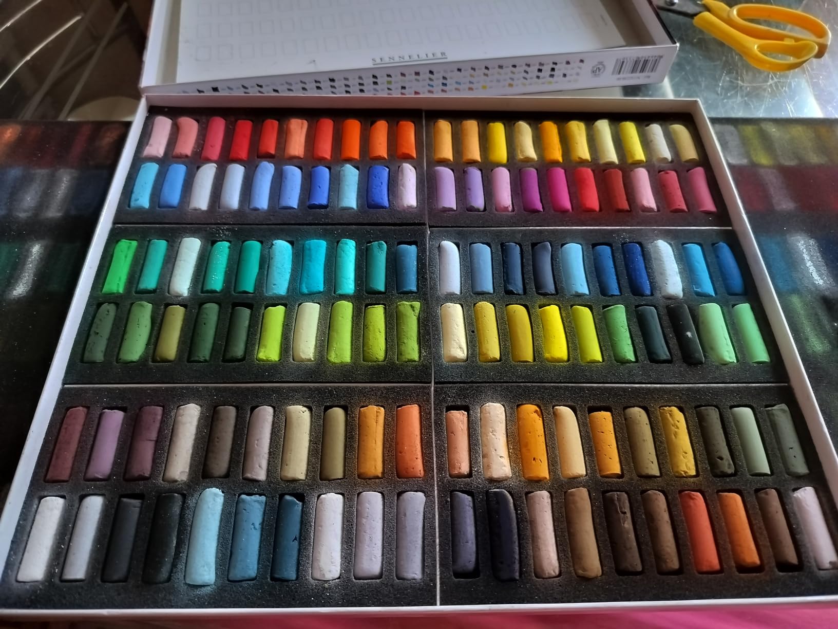 Sennelier Extra Soft Pastel Set of 12 - Introductory : Amazon.in: Home ...