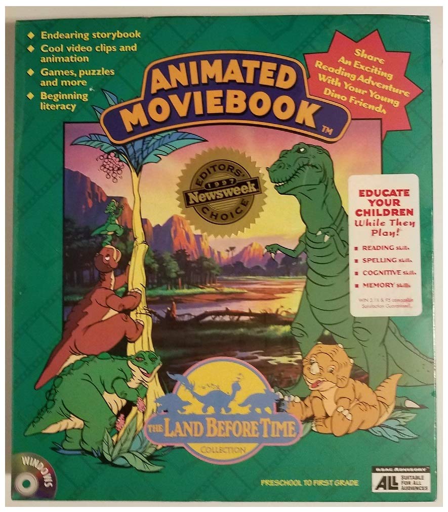 Amazon | The Land before Time Animated Moviebook | Simon & Schuster ...