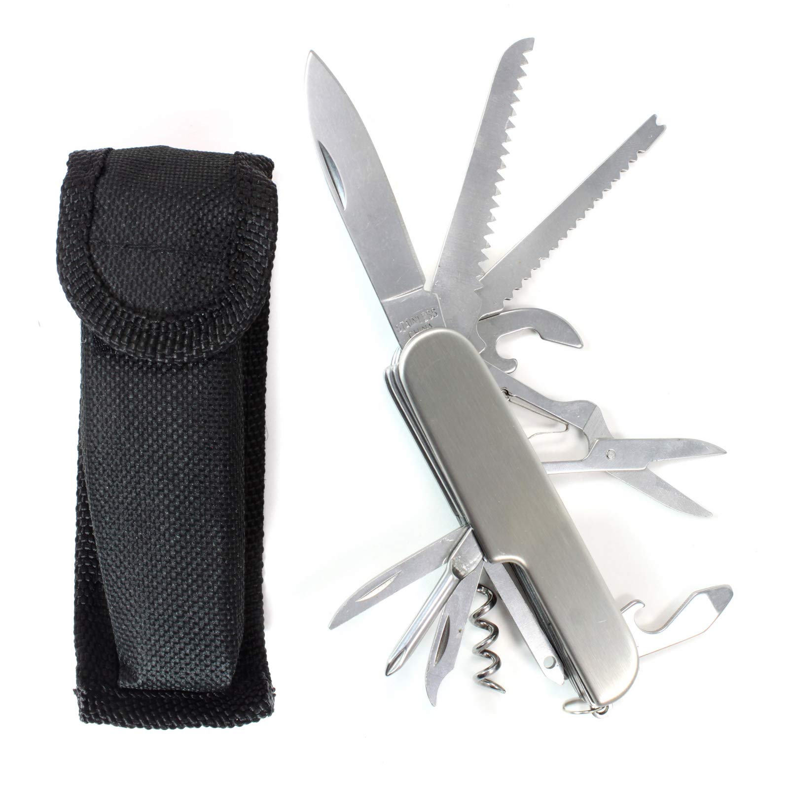 Snapklik.com : ASR Outdoor Stainless Steel Multi-tool Utility EDC ...