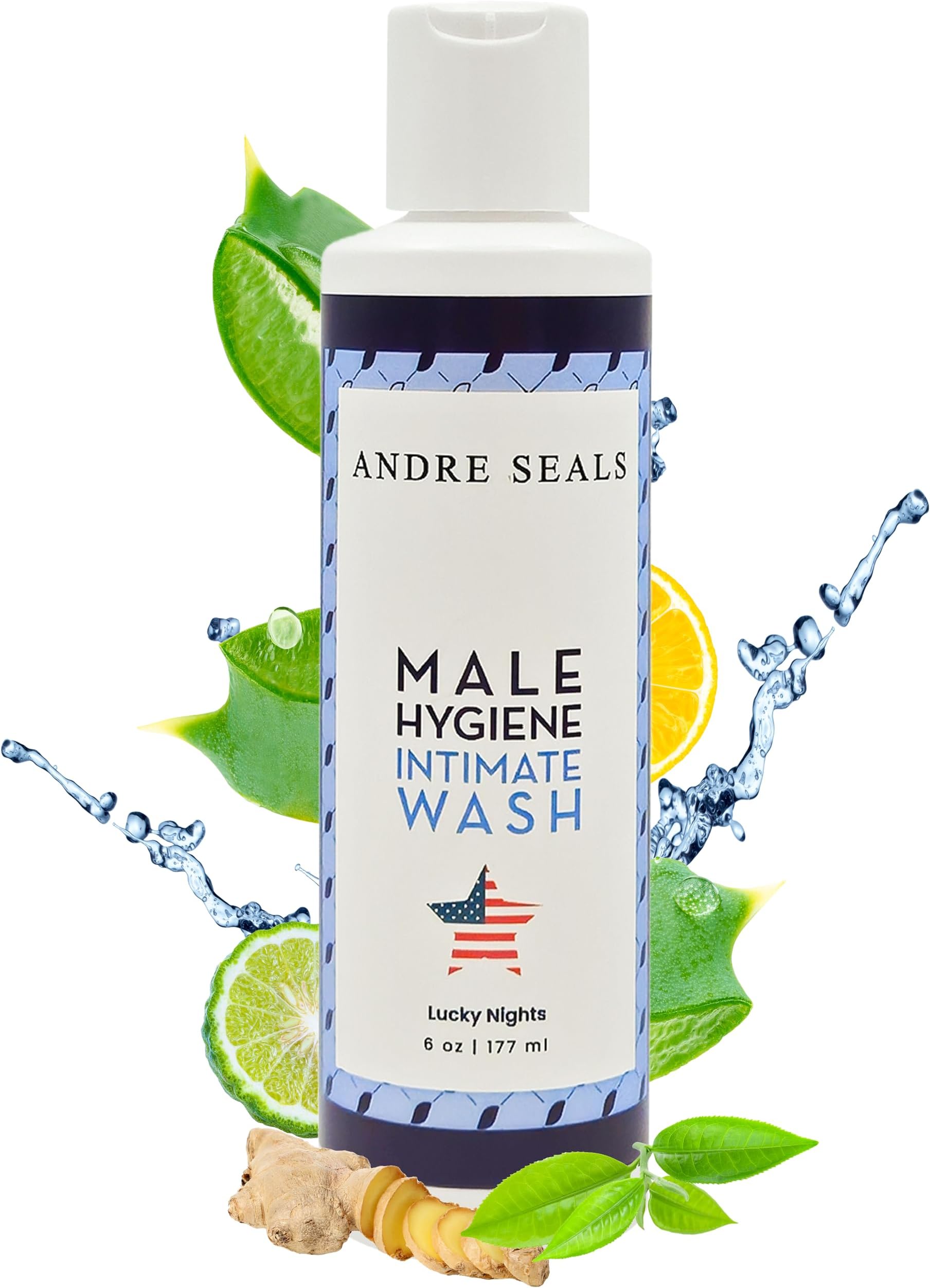 Amazon.com: Andre Seals Intimate Wash for Men, Lucky Nights Scent ...
