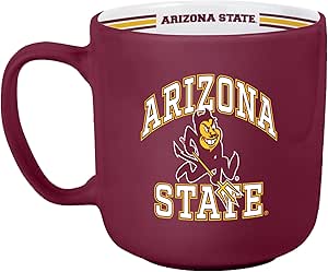 Amazon.com: Logo Brands NCAA AZ State Sun Devils 15oz Stripe Mug - Team ...