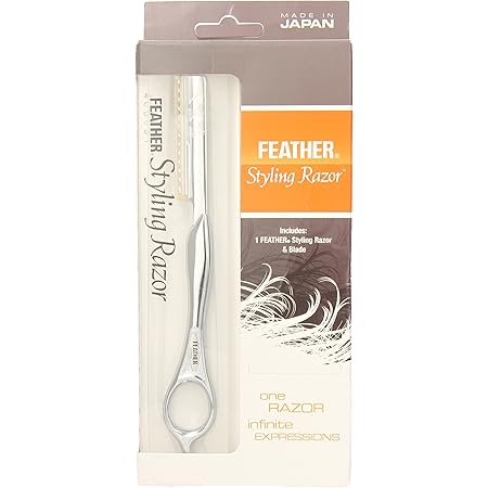 Amazon.com: Feather Styling Razor with Standart Kit, Black : Beauty ...