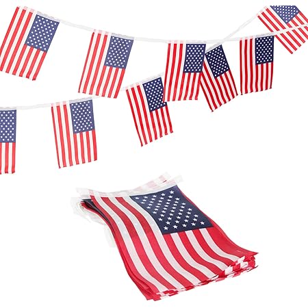 Amazon.com : JOYIN 4th of July Decorations Set with 12 Small American ...