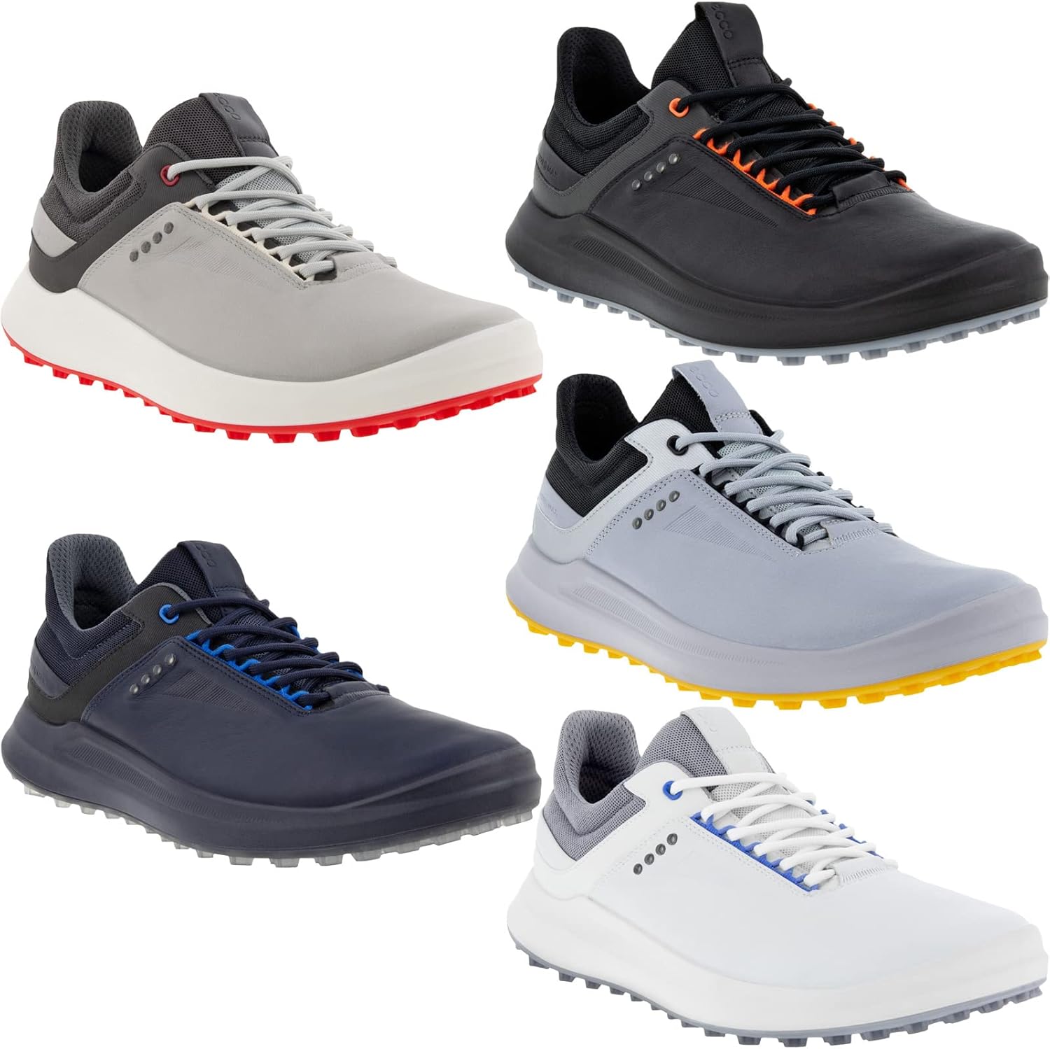 Amazon.com: ECCO Men's Golf Core Hydromax Water Resistant Shoe ...