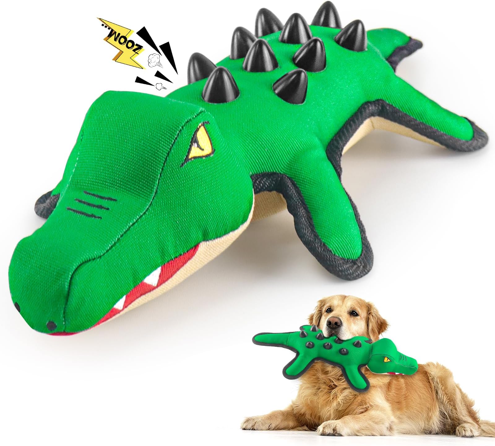 Pet Supplies : Fuufome Squeaky Dog Toys for All Breeds:Interactive and ...