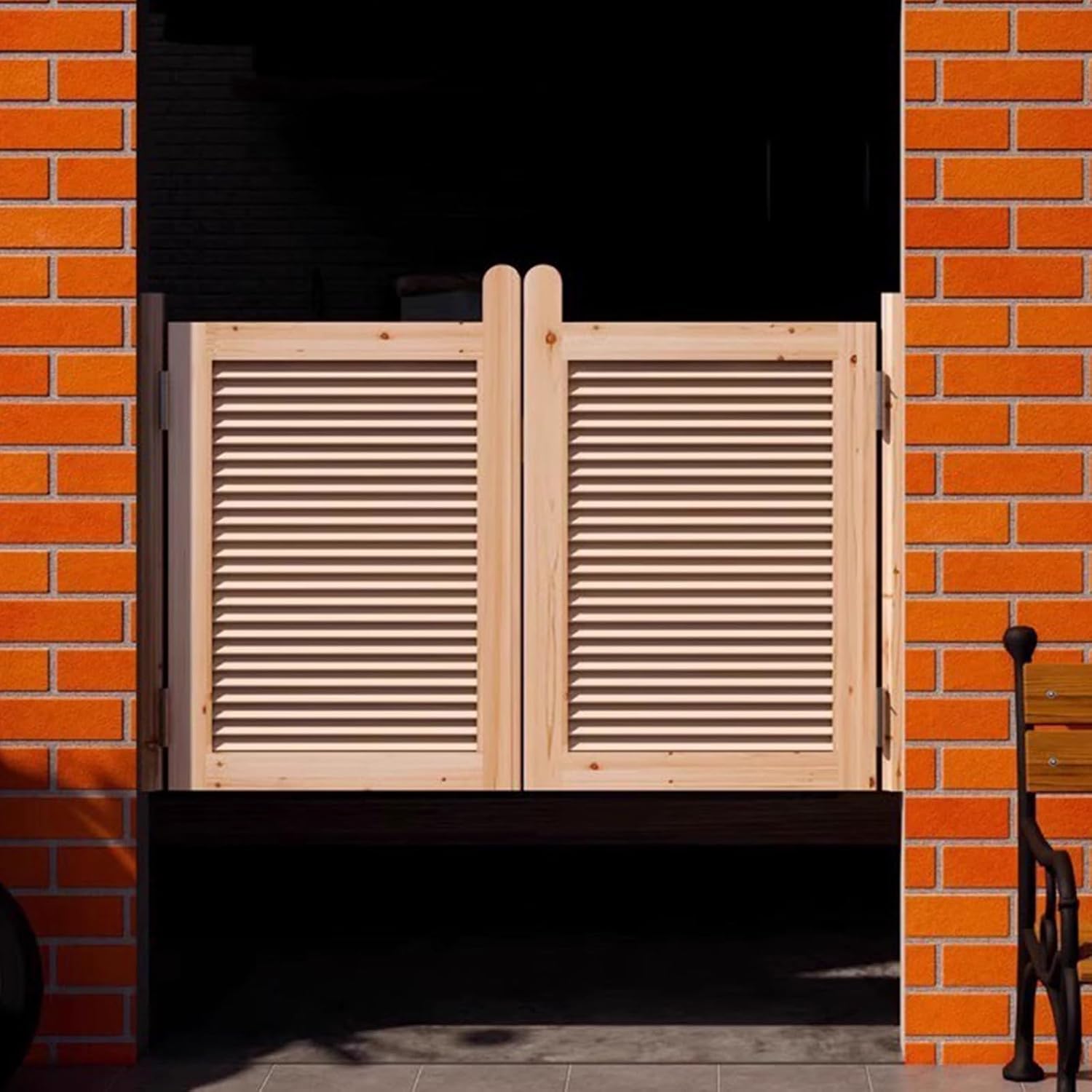 Amazon.com: Outside Garden Patio Porch Deck Two Way Swinging Entrance ...