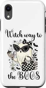 Amazon.com: iPhone XR Boojee Ghost Drinking Halloween Ghost Witch Way ...