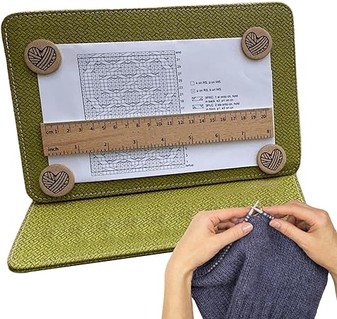 Amazon.com: Generic Knitting Pattern Holder Folder, Chart Holder ...