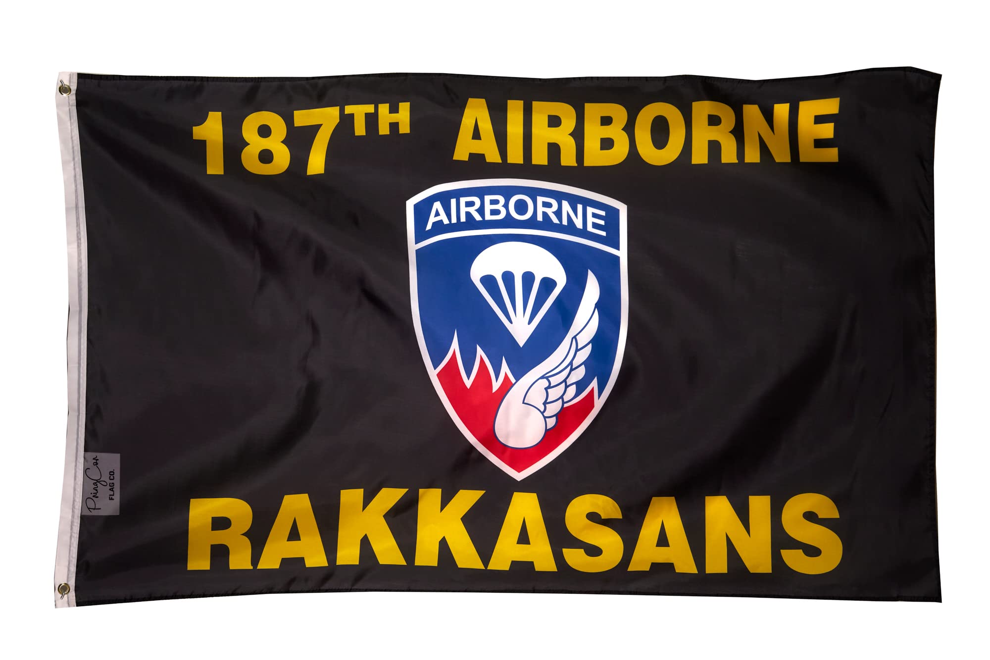 Amazon.com: 187th Airborne Rakkasans Traditional Flag Military Army Man ...