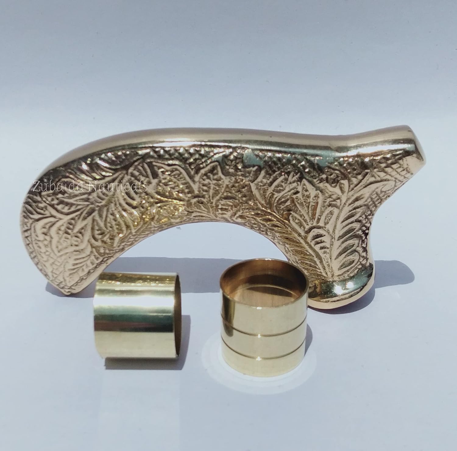 Amazon.com: Antique Brass and Gold Plated Handles for Walking Sticks ...