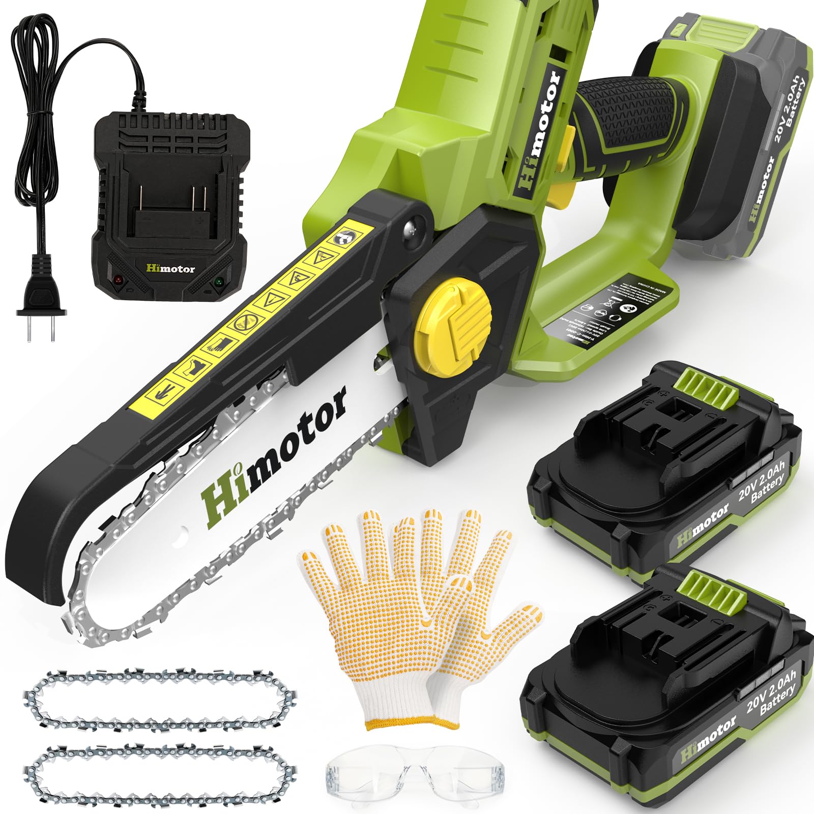 Amazon.com: Mini Chainsaw 6 Inch, Electric Chainsaw Cordless, Chainsaw ...