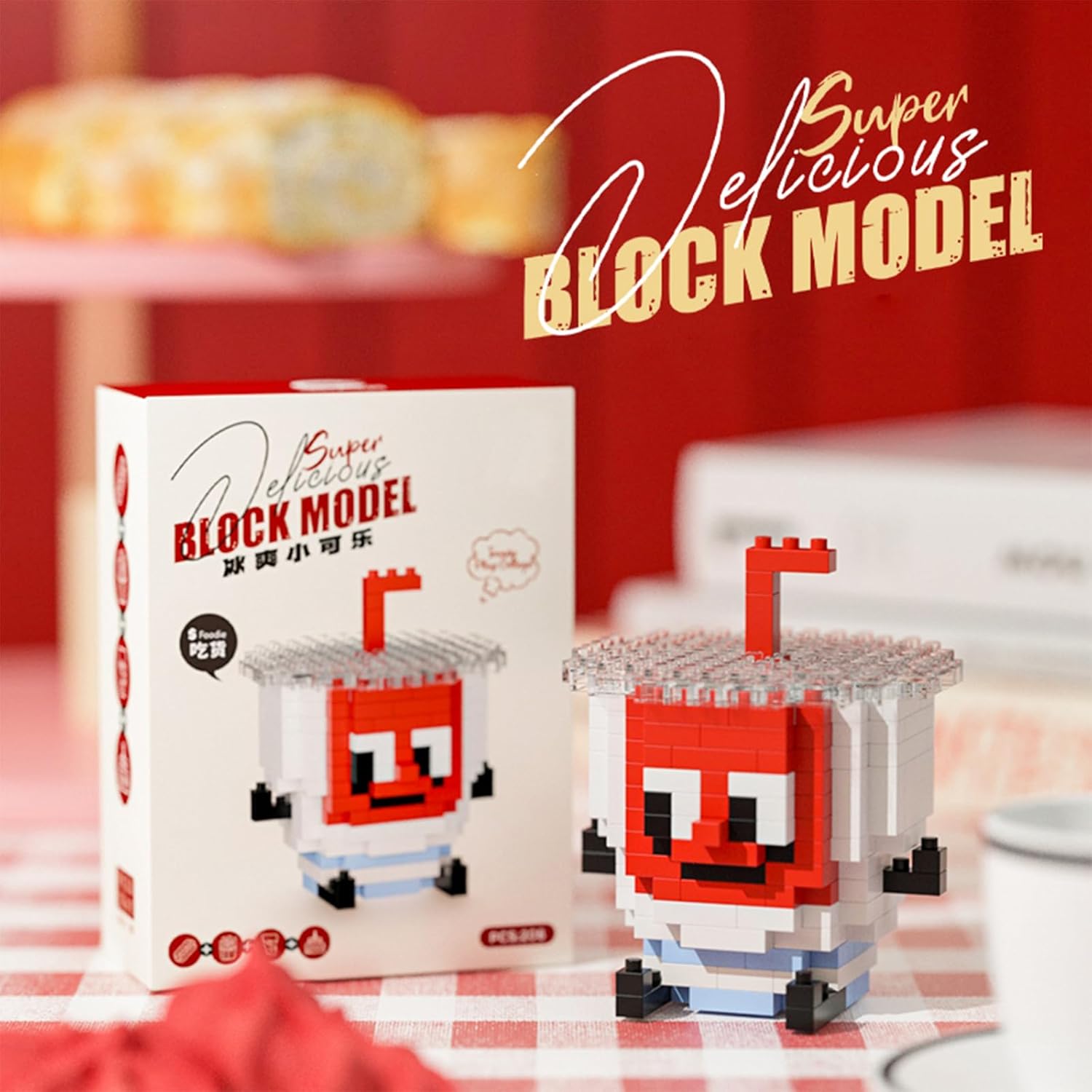 Amazon.com: Juego de mini bloques de construcción de alimentos ...