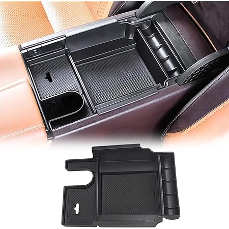 Amazon.com: CUCHIYUN Center Console Organiser Storage Tray Compatible ...