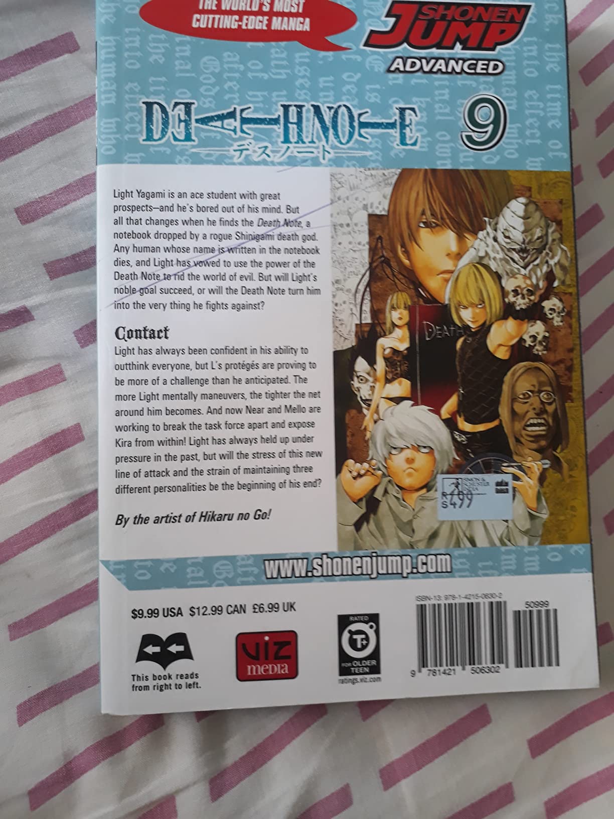 Death Note 09 : Ohba, Tsugumi, Obata, Takeshi: Amazon.in: Books