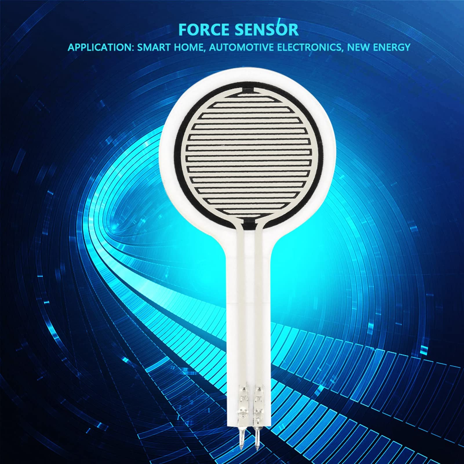 Snapklik.com : Thin Film Pressure Sensor, MD30-60 030KG Force Sensitive ...