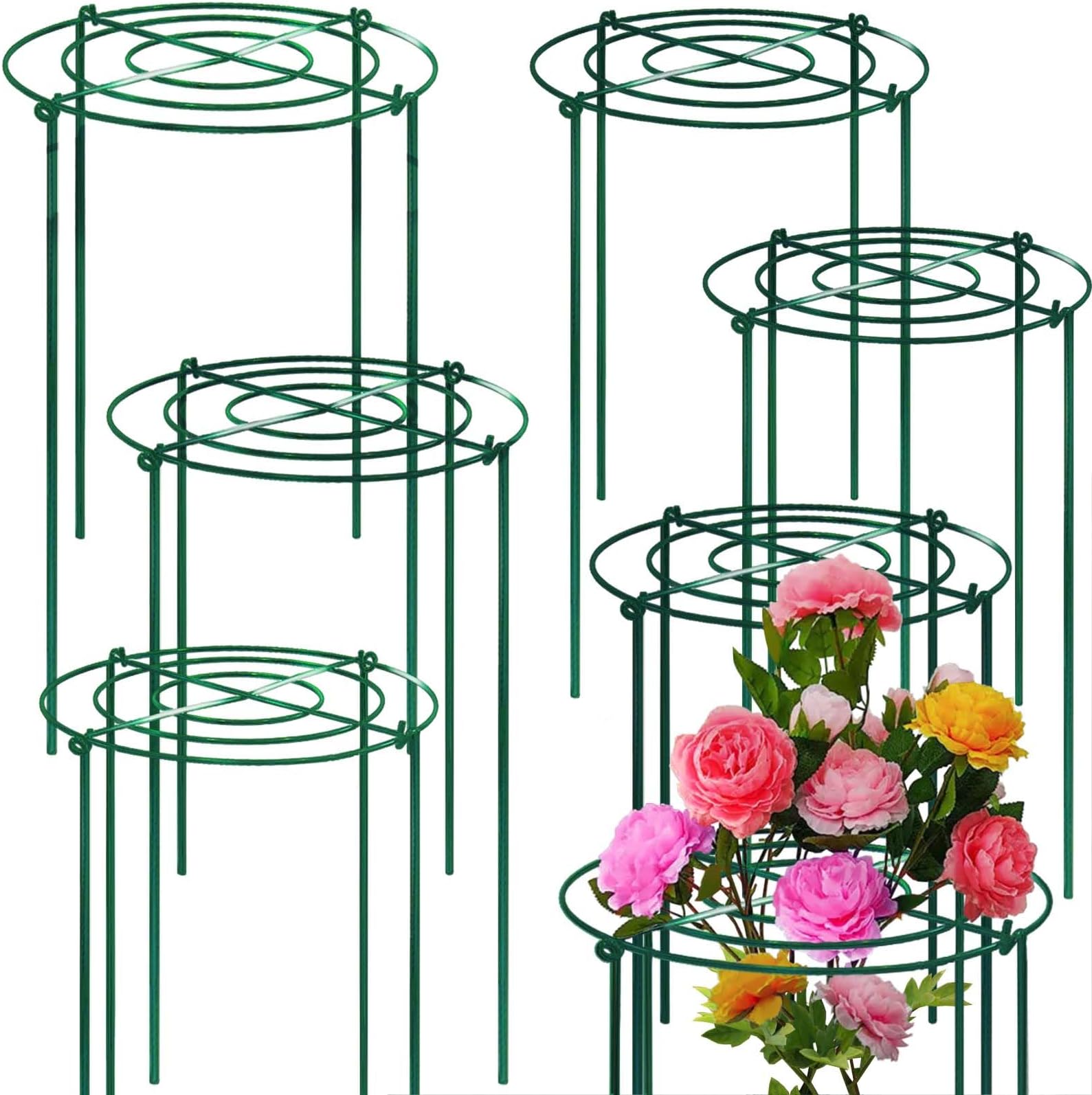 Amazon.com : Gardener's Supply Company Grow Through Plant Support ...